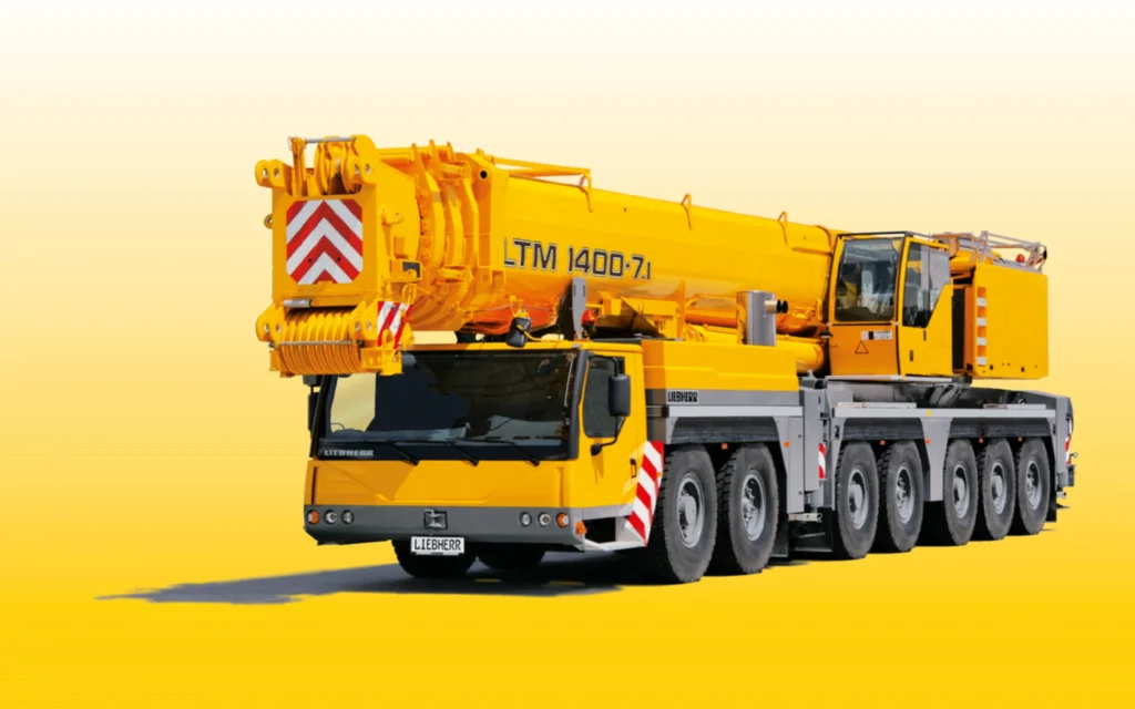 Liebherr LTM 1400-7.1 Load Chart 🏗️ Crane for Rent