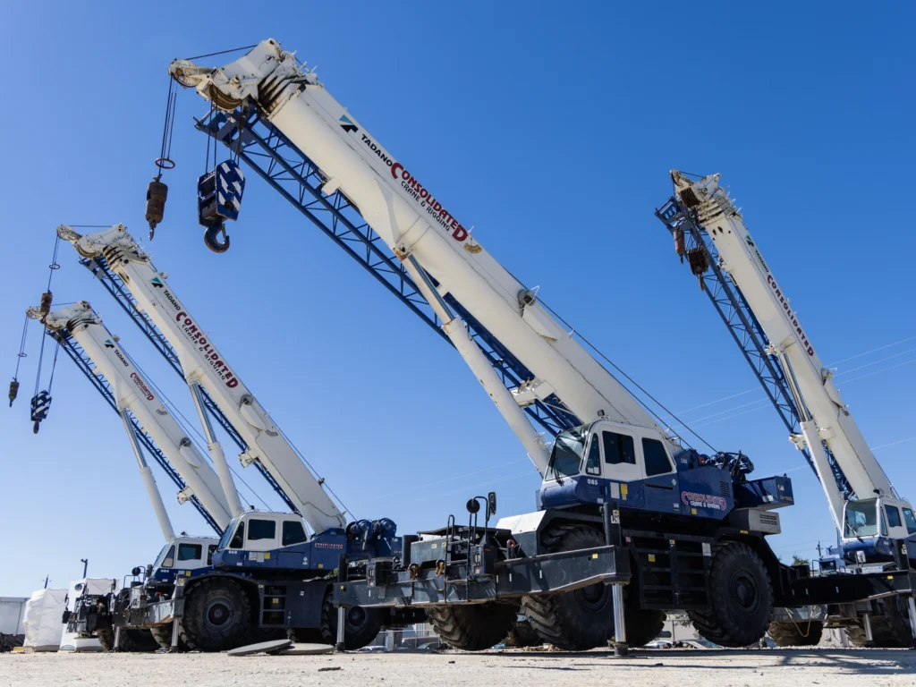 Top Rough Terrain Crane Rentals 💪 Consolidated Crane & Rigging